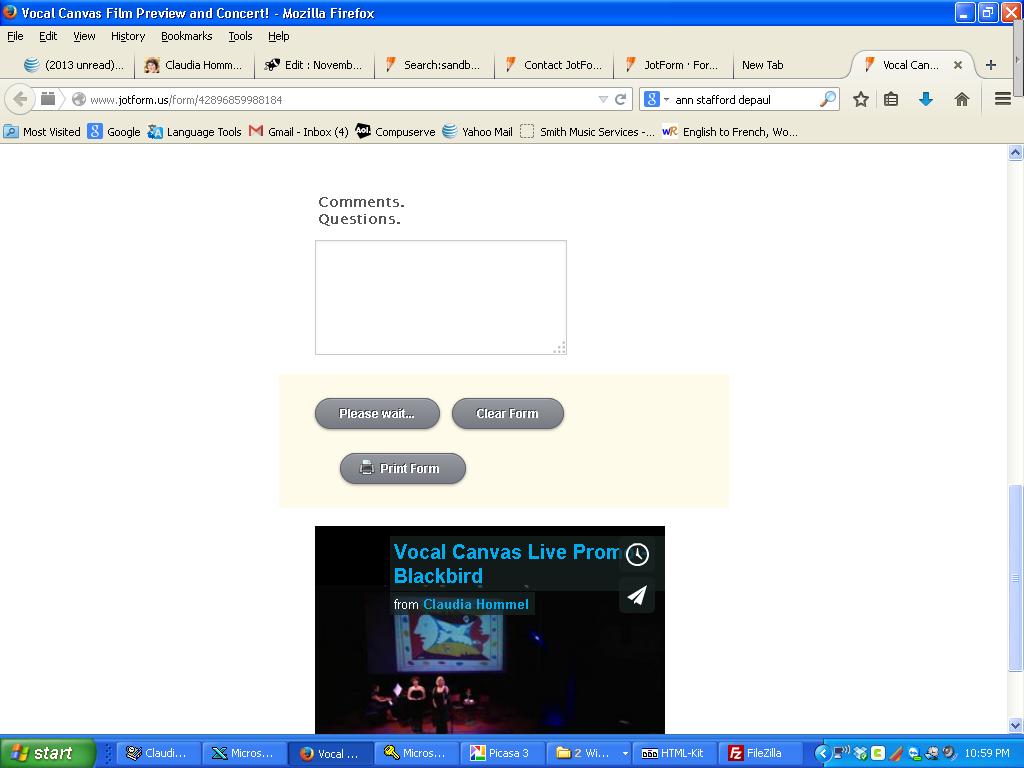 Submit Button Is Not Working On One Form Working Fine On Another Why